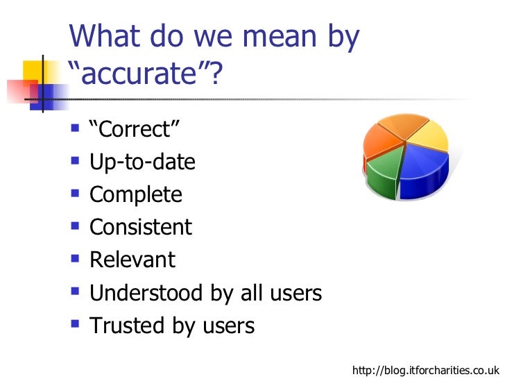 The Importance of Data Accuracy for Marketing The Importance of Data Accuracy for Marketing
