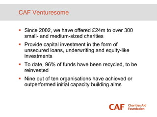 Casey Lord, CAF Venturesome & Julie Roberts, HelpAge International | PPT