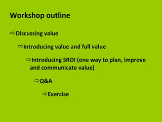 Measuring Social Value | PPT