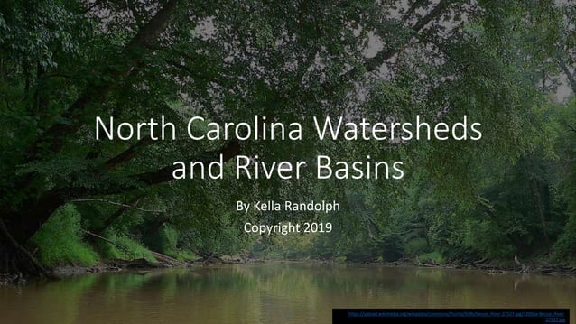 North Carolina watersheds and river basins | PPT