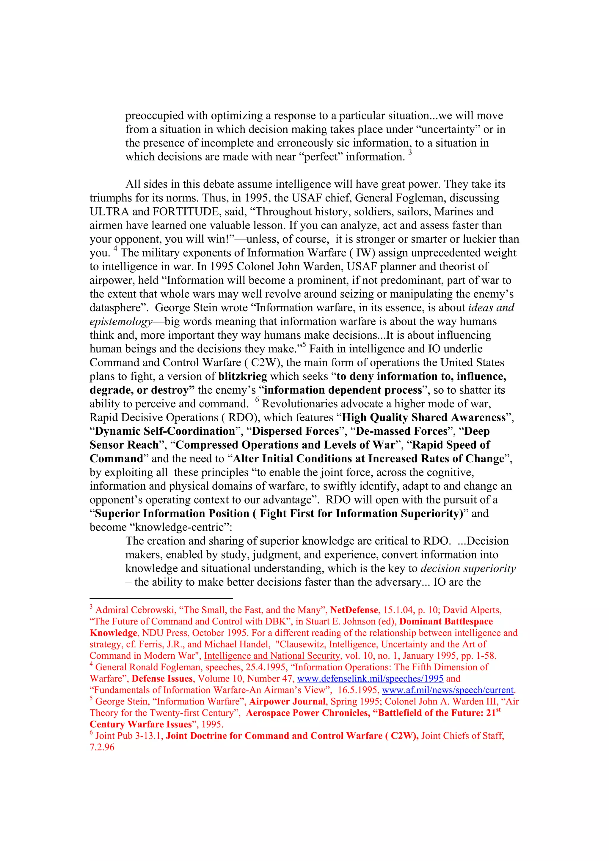 Ncw, c4 isr, io and rma paper | PDF