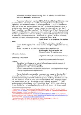 Ncw, c4 isr, io and rma paper | PDF