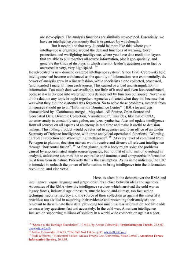 Ncw, c4 isr, io and rma paper | PDF