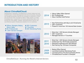 Why Work at ChinaNetCloud | PPT