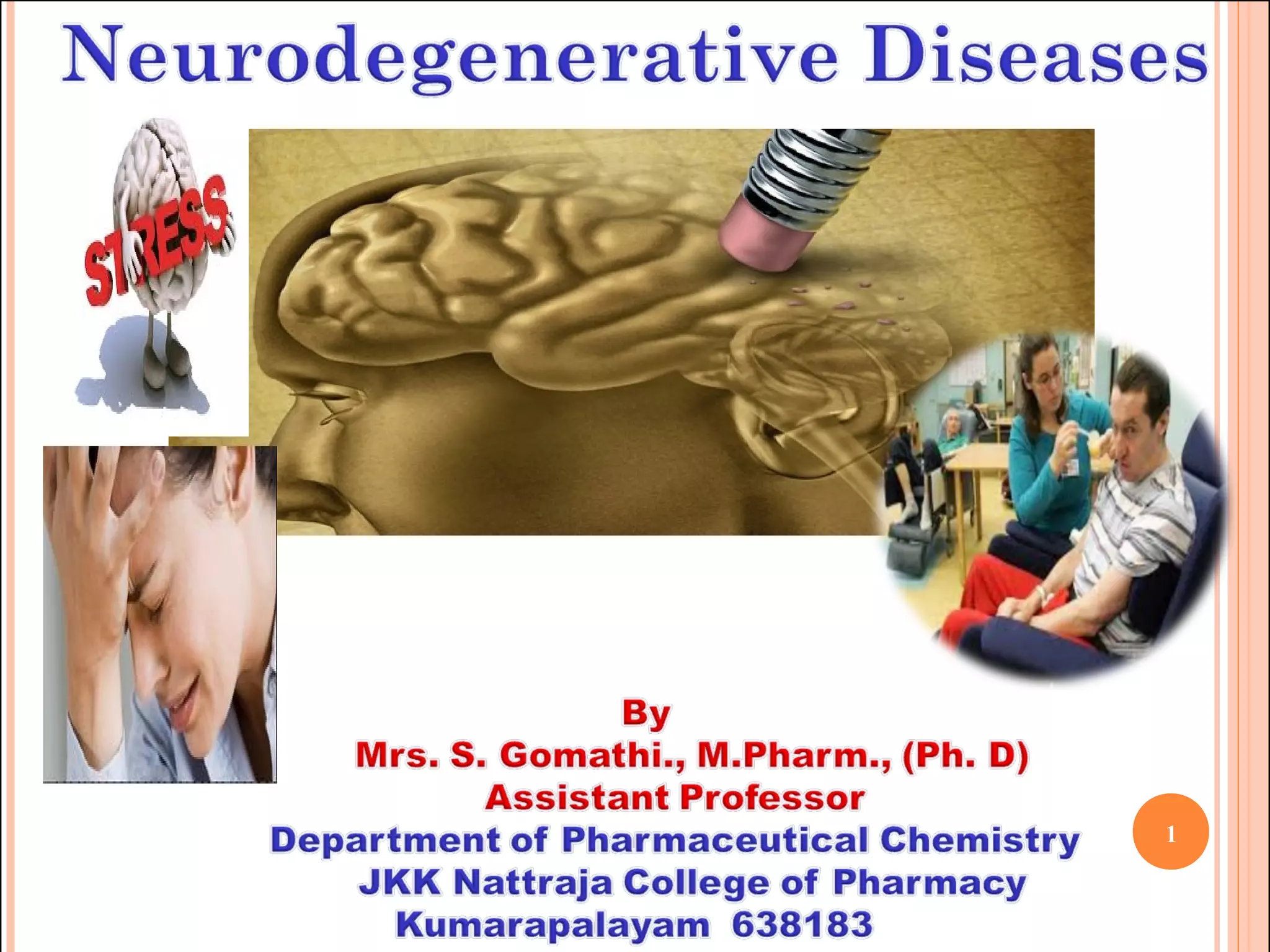 NEURODEGENERATIVE DISEASES | PPT