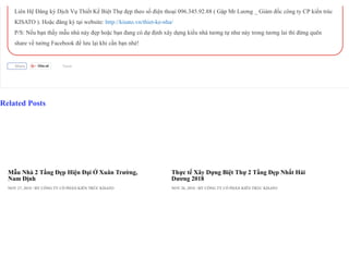 Biệt Thự Chữ L 2 Tầng Đẹp Nhất Nghĩa Hưng, Nam Định | PDF