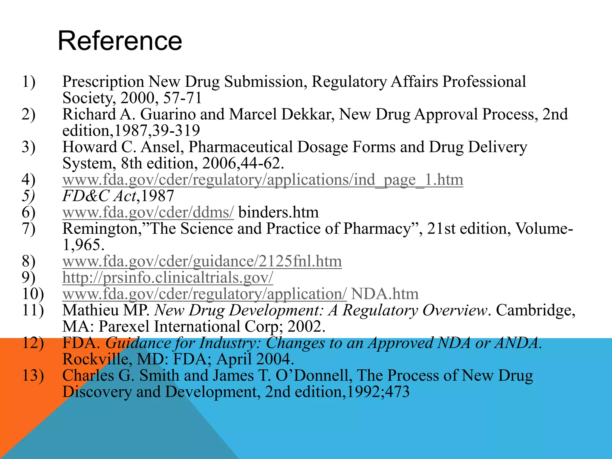 NEW DRUG APPLICATION ( NDA) | PDF