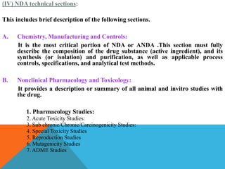 NEW DRUG APPLICATION ( NDA) | PDF