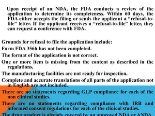 NEW DRUG APPLICATION ( NDA) | PDF