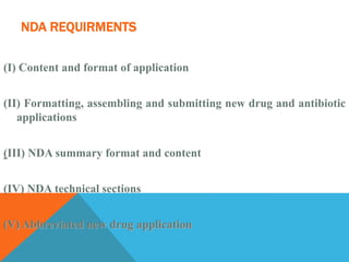 NEW DRUG APPLICATION ( NDA) | PDF