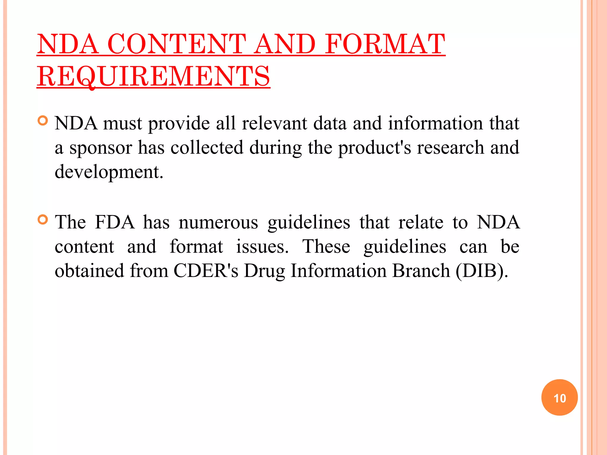 NEW DRUG APPLICATION | PPT