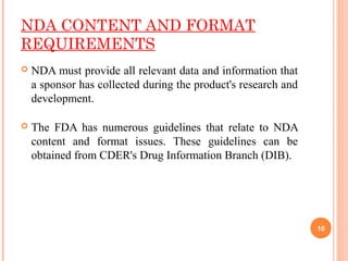 NEW DRUG APPLICATION | PPT