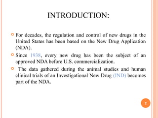 NEW DRUG APPLICATION | PPT | Pharmaceutical Industry | Industries