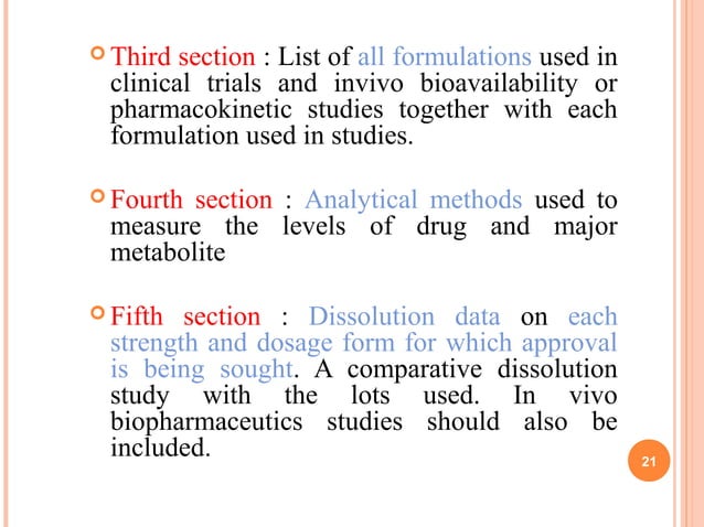 NEW DRUG APPLICATION | PPT | Pharmaceutical Industry | Industries