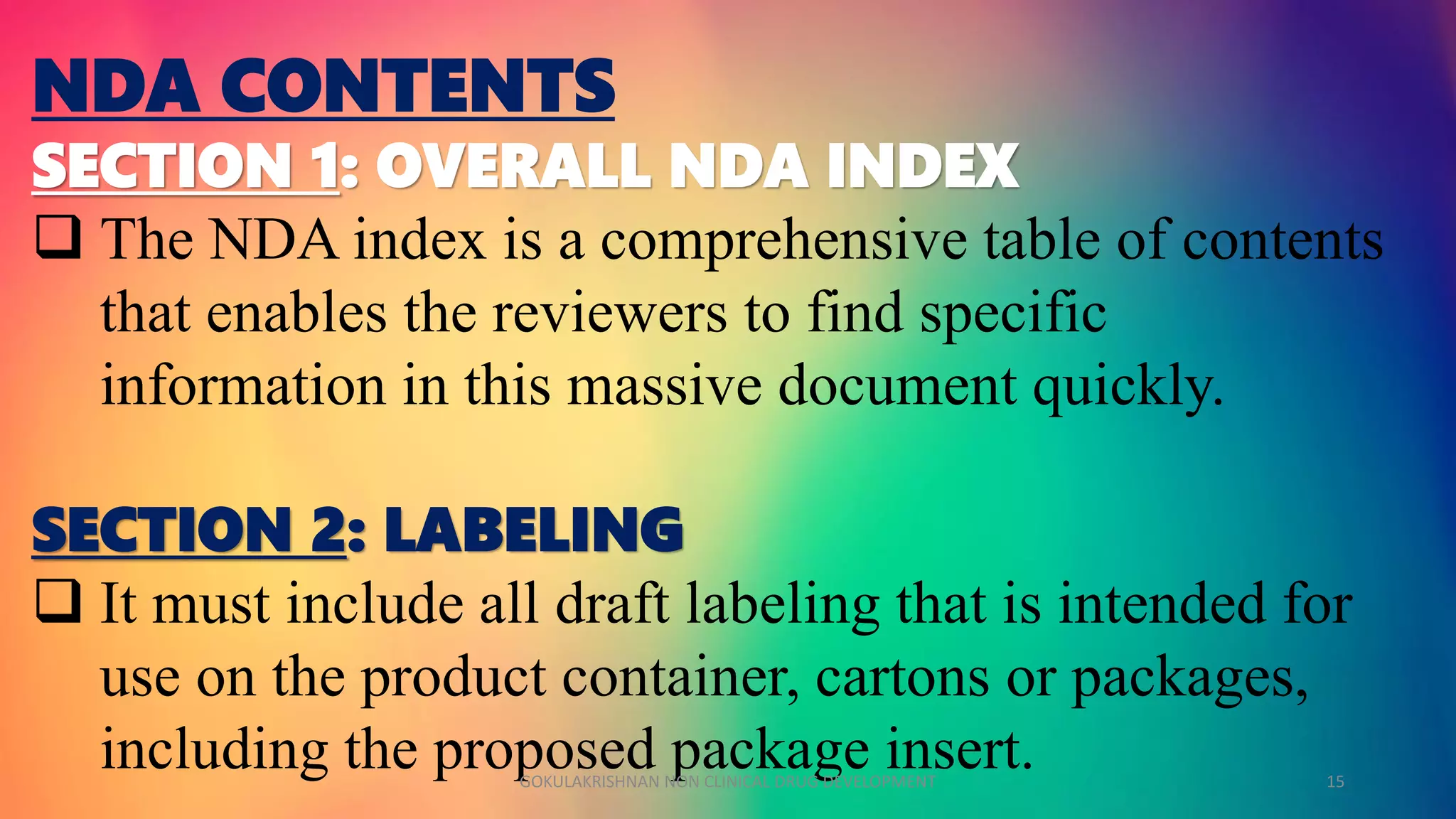 NEW DRUG APPLICATION (NDA) | PDF