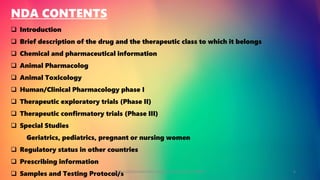 NEW DRUG APPLICATION (NDA) | PDF | Pharmaceutical Industry | Industries