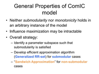 From Competition to Complementarity: Comparative Influence Diffusion and Maximization | PPT