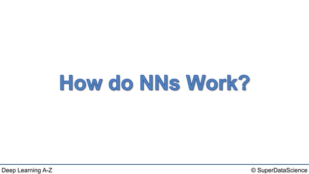 Deep Learning A-Z™: Artificial Neural Networks (ANN) - Module 1 | PPTX | Programming Languages ...