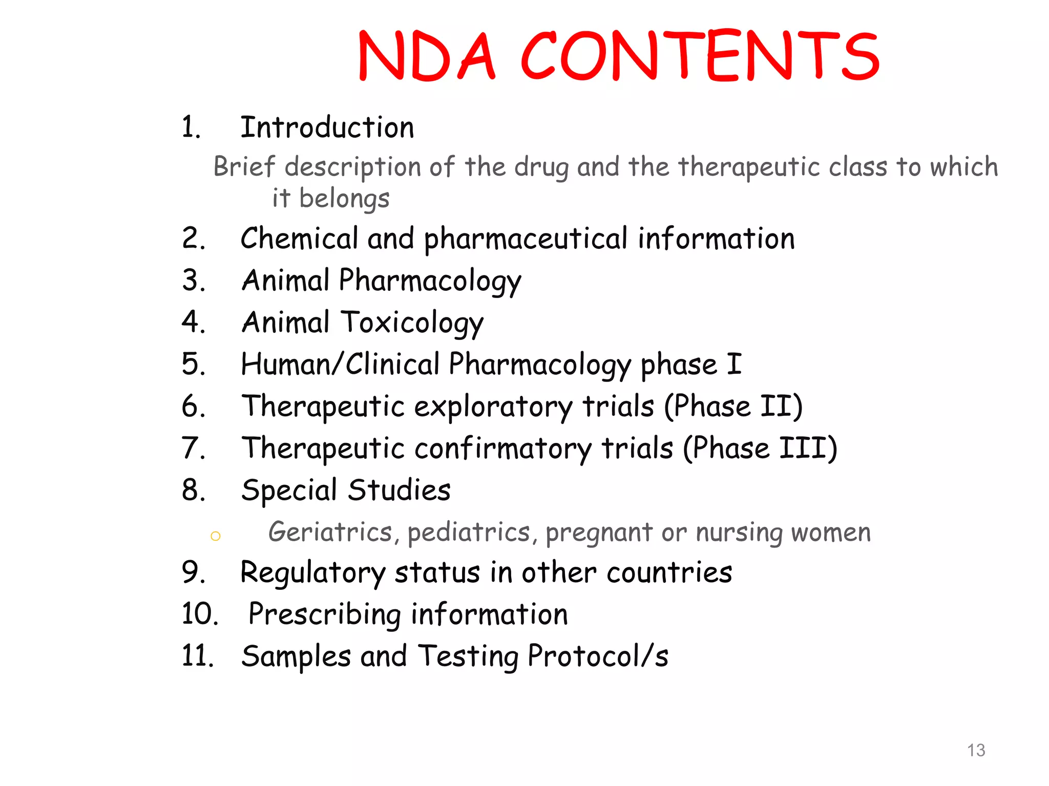 Nda and Anda | PDF