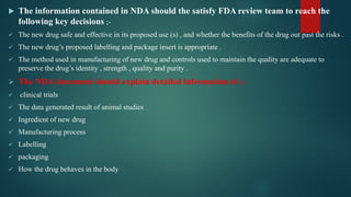 NDA and ANDA regulatory approval process | PDF