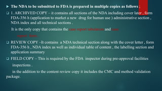 NDA and ANDA regulatory approval process | PDF
