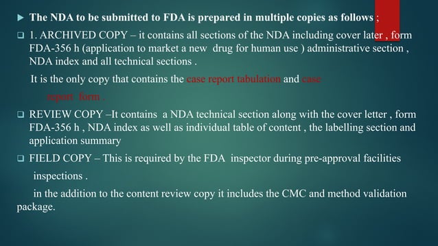 NDA and ANDA regulatory approval process | PDF | Pharmaceutical ...