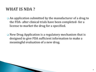 NDA and ANDA regulatory approval process | PPTX
