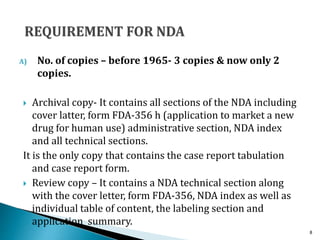 NDA and ANDA regulatory approval process | PPTX