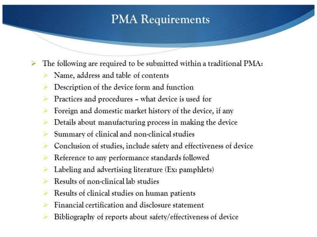 NDA/BLA/PMA and 510(k) | PPTX | Pharmaceutical Industry | Industries
