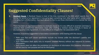 Non Disclosure Agreement while approaching Consultant | PPTX