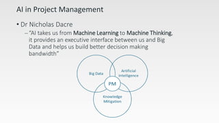 Nicholas Dacre ai_pm_presentation | PDF | Internet | Computing
