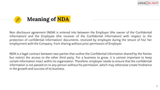 NDA with Employees | PPTX