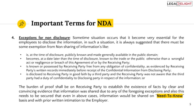 NDA with Employees | PPTX | Business | Business and Finance