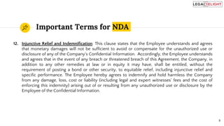 NDA with Employees | PPTX