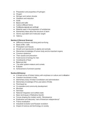NDA Exam Pattern And Syllabus 2024- NDA Full Form | PPT