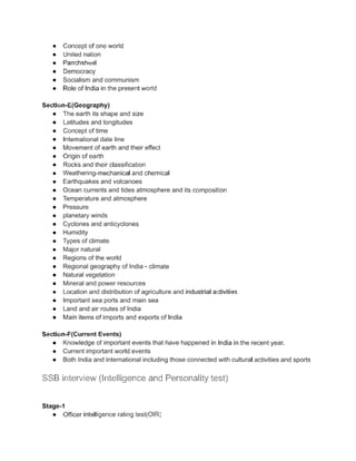 NDA Exam Pattern And Syllabus 2024- NDA Full Form | PPT