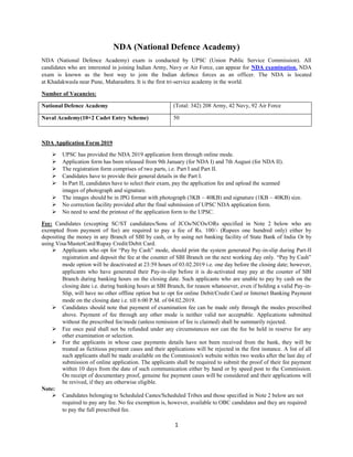 NDA Coaching in Dehrdaun | PDF