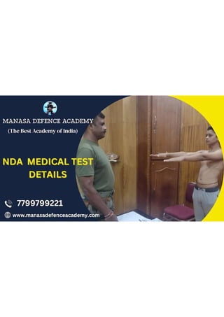 NDA MEDICAL TEST DETAILS | PDF