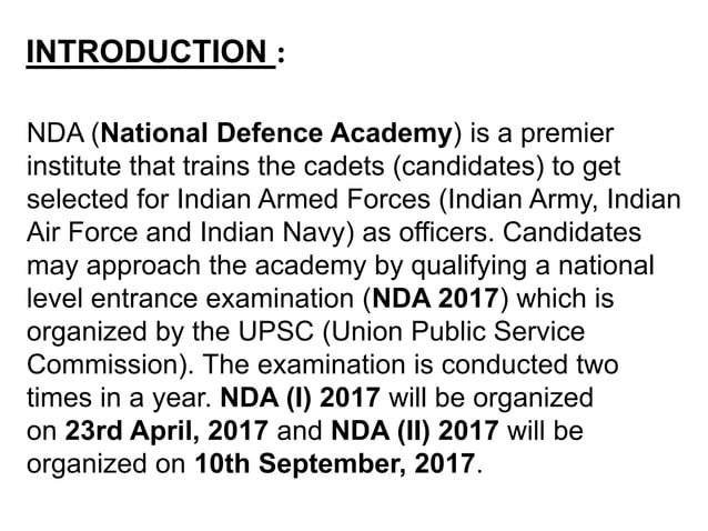 NDA ppt | PPTX