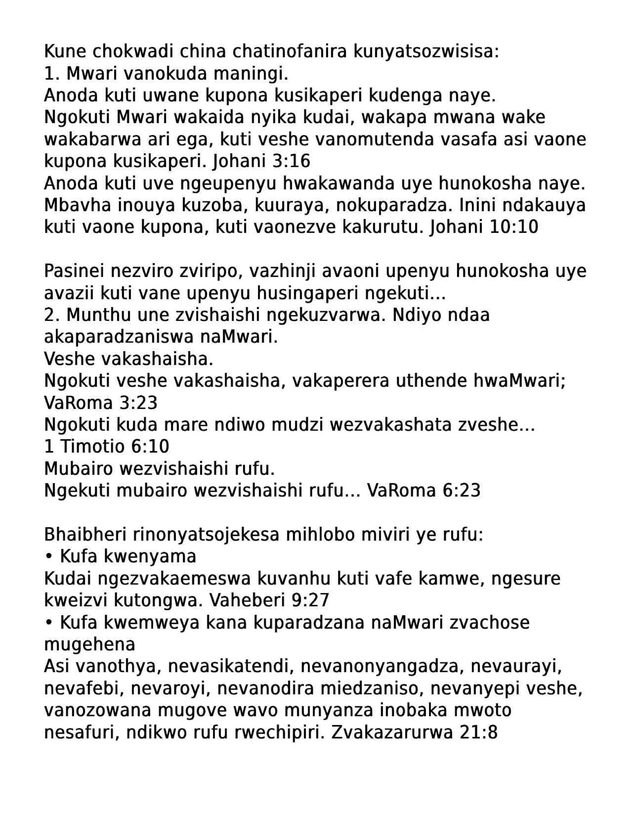 Ndau Gospel Tract - ONLY JESUS CHRIST SAVES.pdf