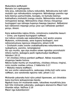 Ndau Gospel Tract - ONLY JESUS CHRIST SAVES.pdf