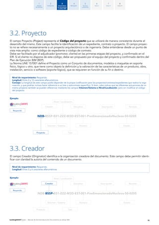Manual de Nomenclatura de Documentos al utilizar BIM | PDF