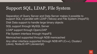 Ndb cluster 80_requirements | PPT
