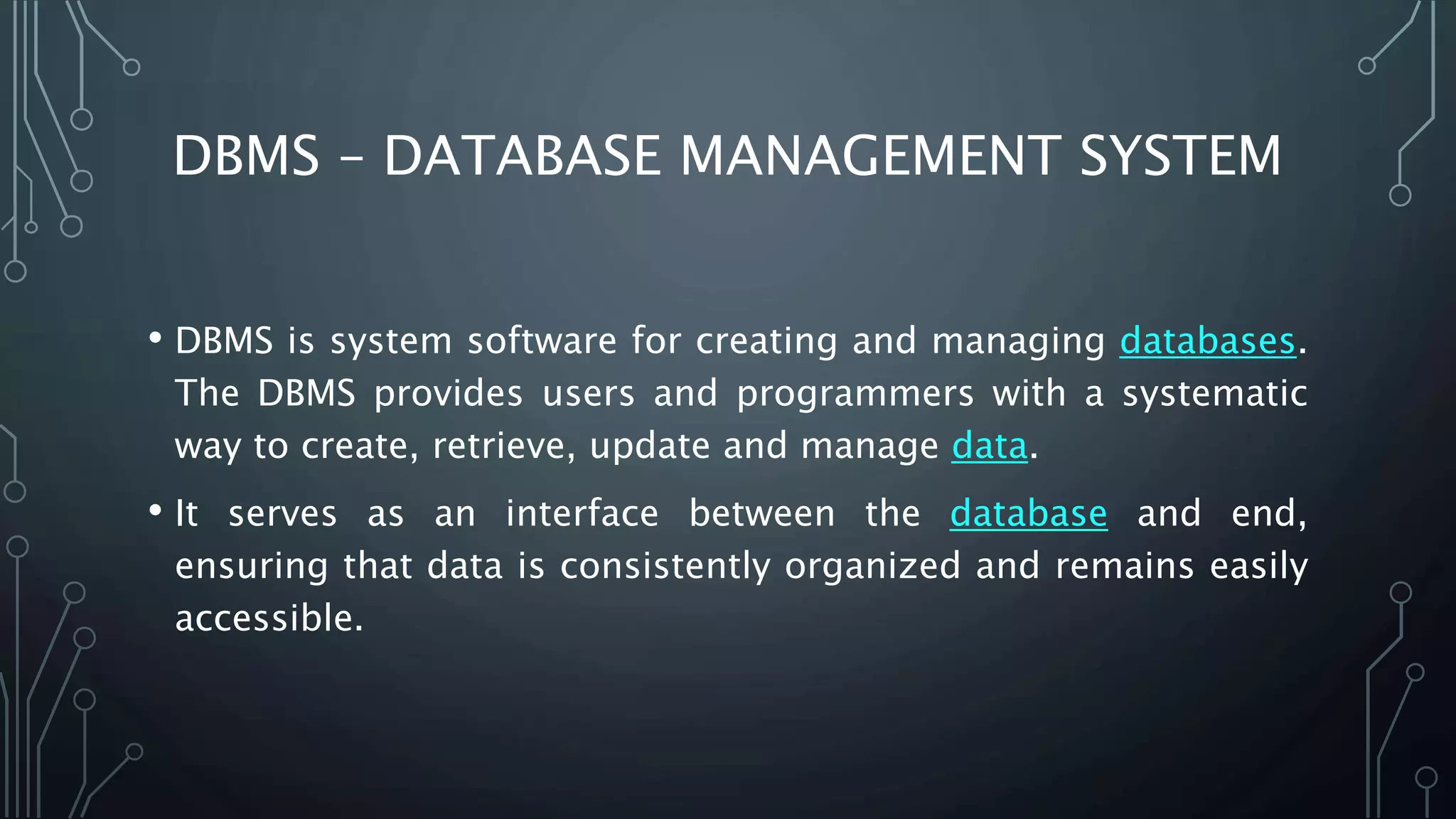 Ndbms & hdbms | PPTX | Databases | Computer Software and Applications