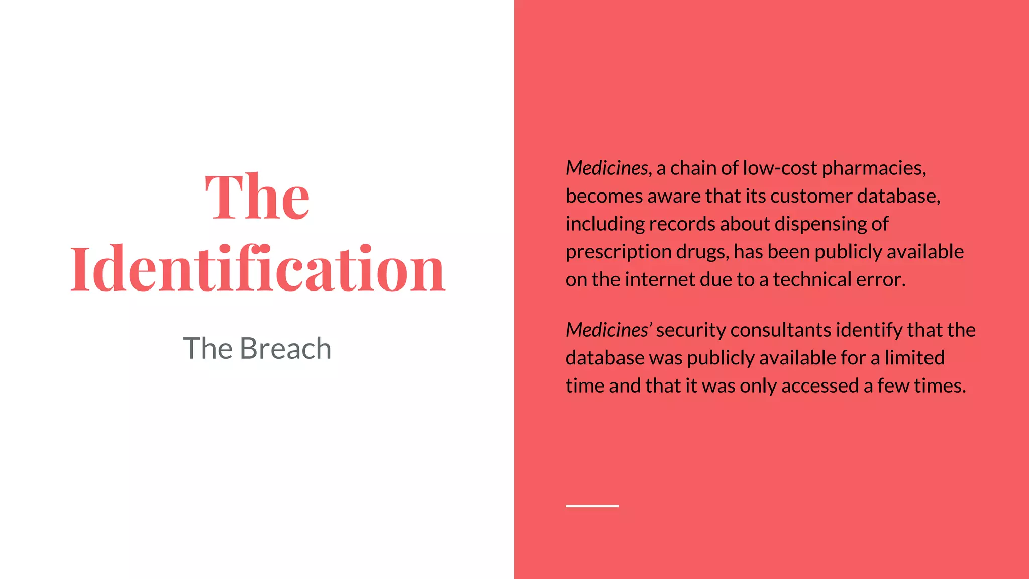 Example of a Unauthorised Disclosure Breach | PDF