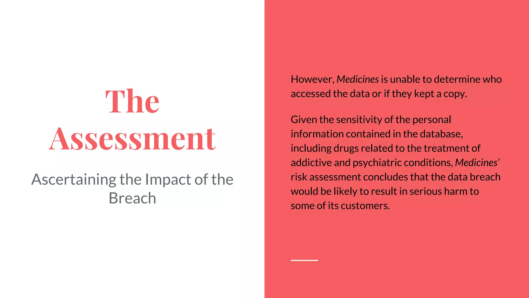 Example of a Unauthorised Disclosure Breach | PDF