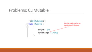 Designing Nullable Reference Types in F# | PPT