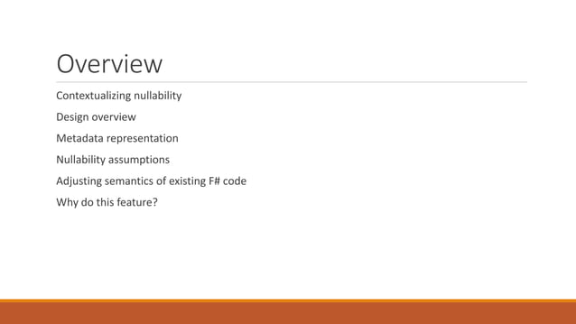 Designing Nullable Reference Types in F# | PPT