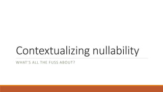 Designing Nullable Reference Types in F# | PPT