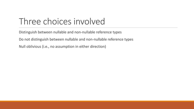 Designing Nullable Reference Types in F# | PPT